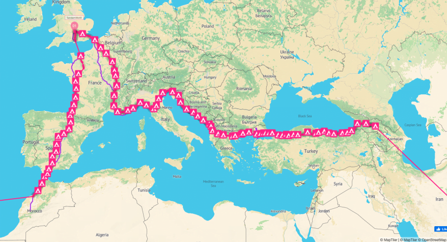 Tandem Wow: Breaking the cycling around the world record (on a tandem)