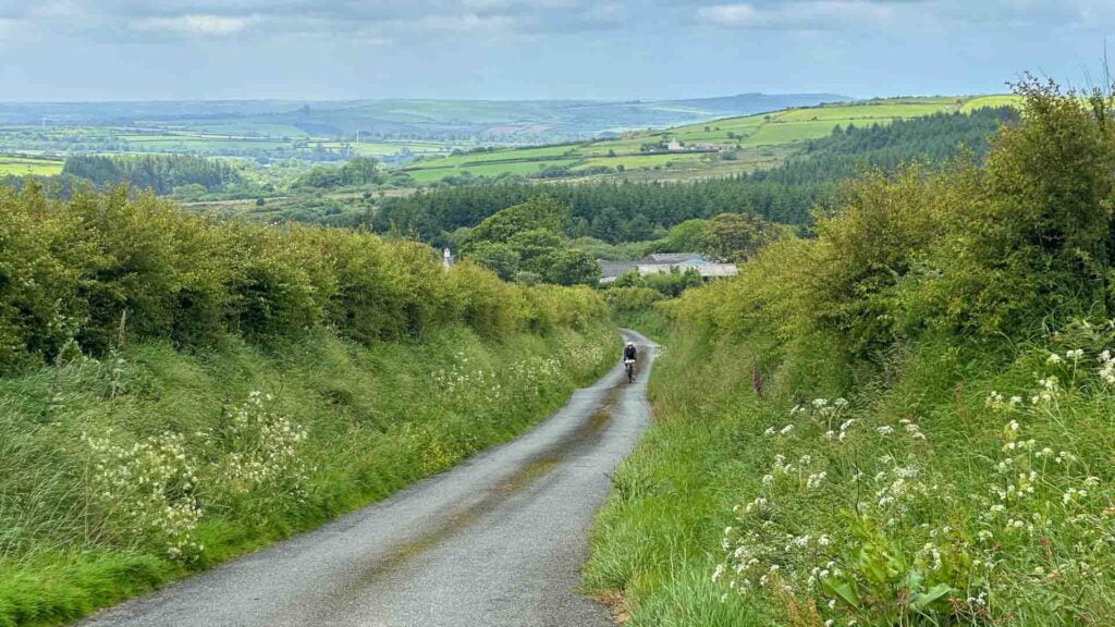 The Celtic Trail cycle route in Pembrokeshire, Wales