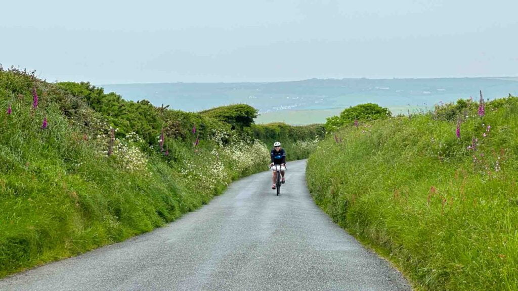 The Celtic Trail cycle route in Pembrokeshire, Wales