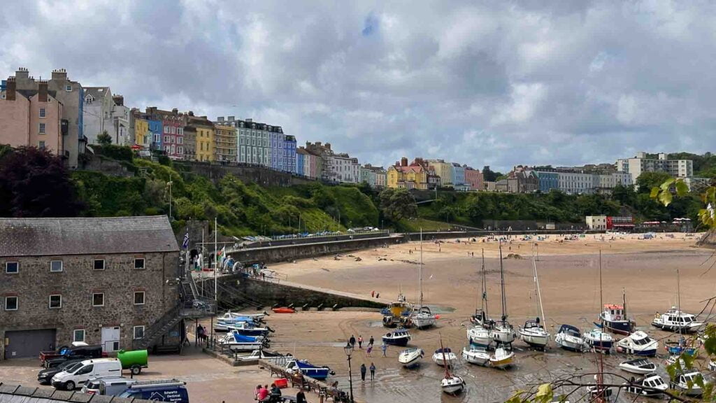 The Celtic Trail cycle route in Pembrokeshire, Wales