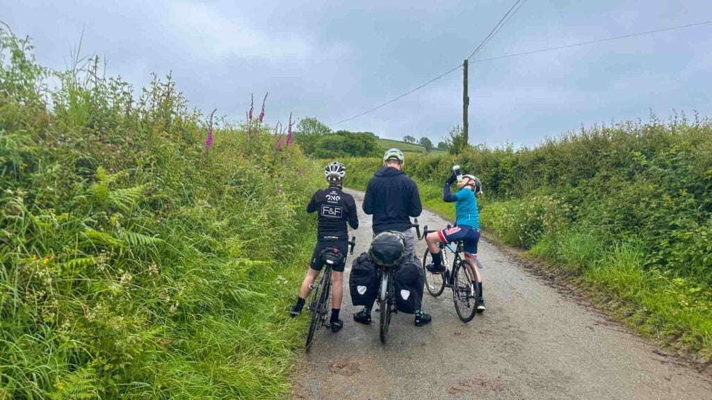 The Celtic Trail cycle route in Pembrokeshire, Wales