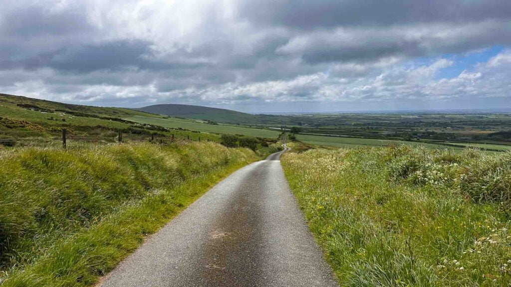 The Celtic Trail cycle route in Pembrokeshire, Wales