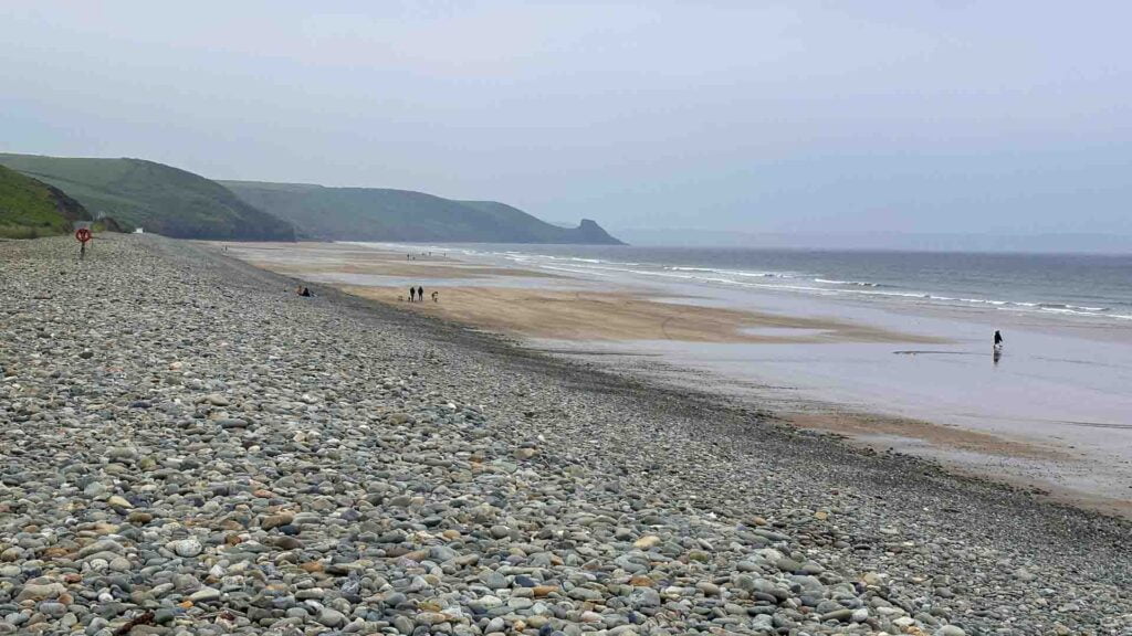 The Celtic Trail cycle route in Pembrokeshire, Wales