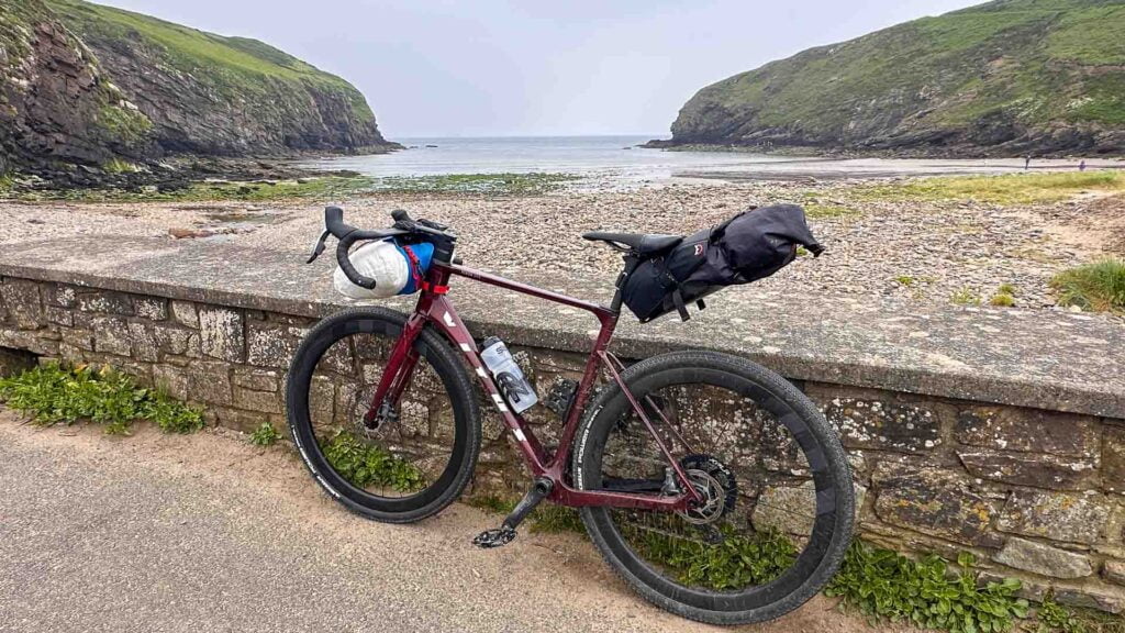 The Celtic Trail cycle route in Pembrokeshire, Wales