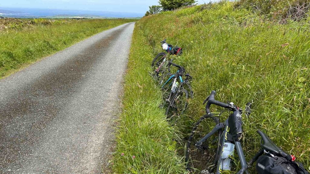 The Celtic Trail cycle route in Pembrokeshire, Wales
